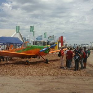 FAdeA presente en ExpoAgro con el avión fumigador Puelche - FAdeA S.A.