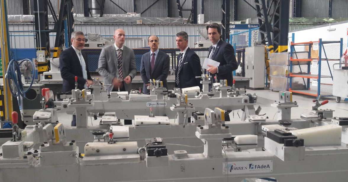 El CEO de Etihad Engineering visitó las instalaciones de FAdeA - FAdeA S.A.